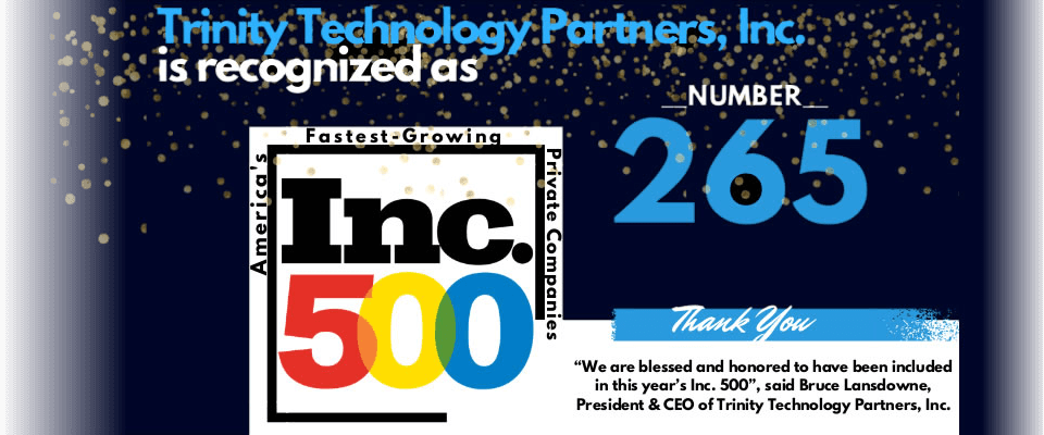 Trinity Technology Partners – TRINITY SERVICES, SOLUTIONS, AND PRODUCTS